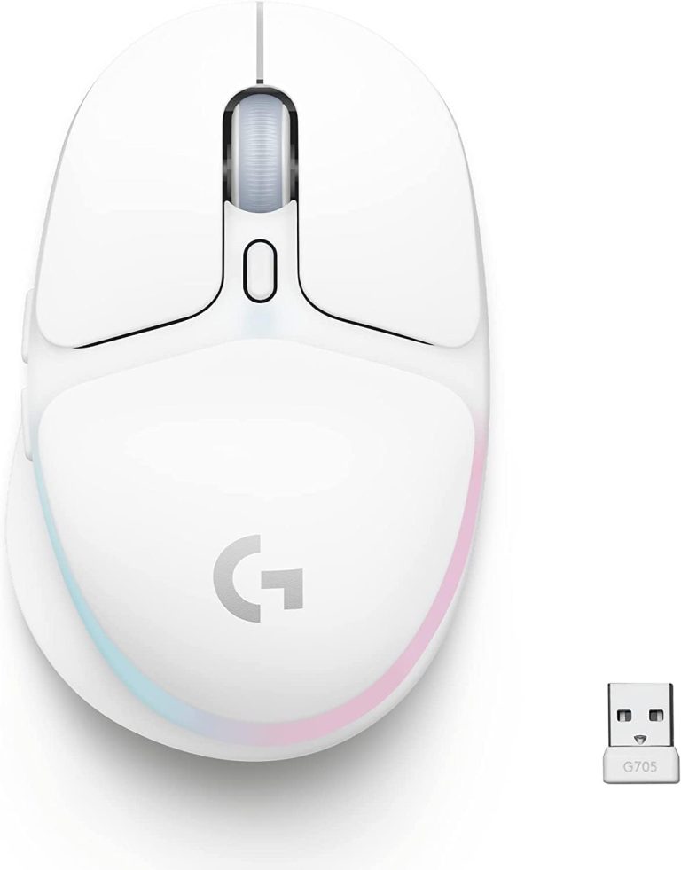 Logitech G705 Wireless Gaming Mouse, Customizable LIGHTSYNC RGB ...